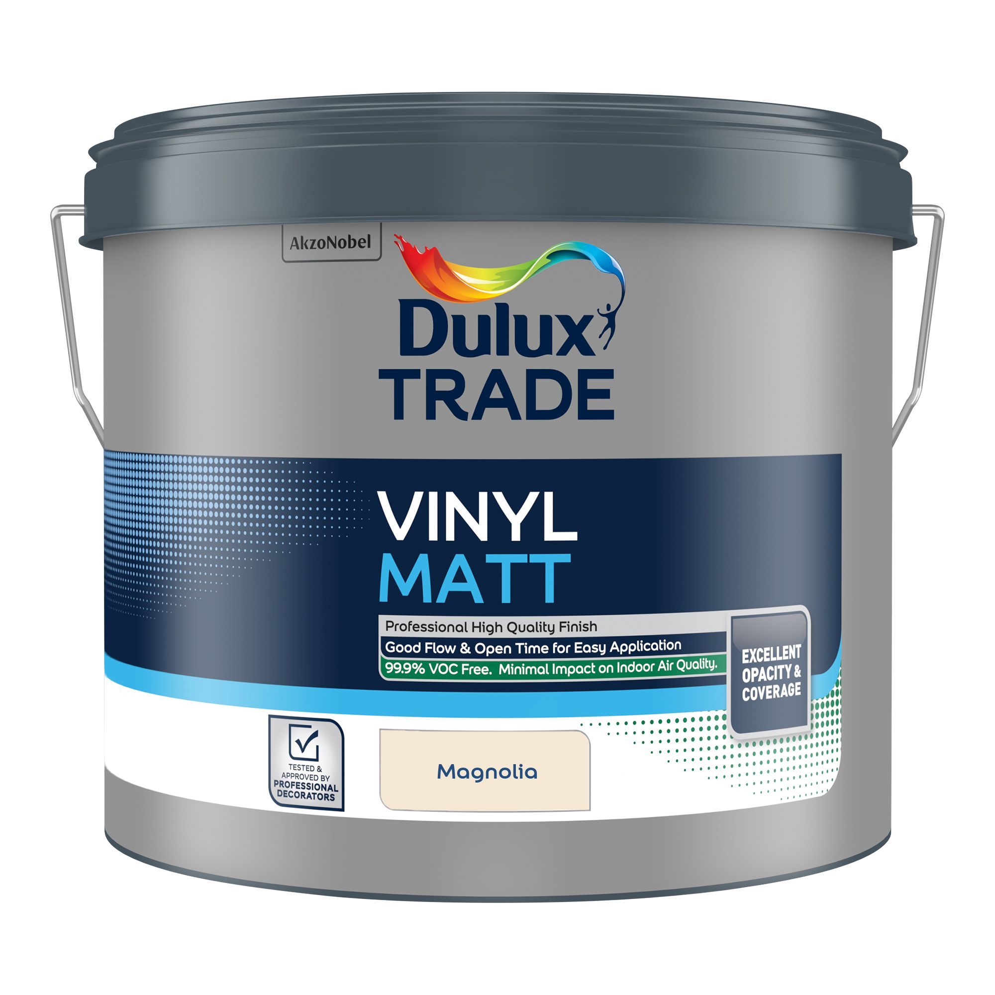 DULUX Trade Vinyl Matt Magnolia 10L